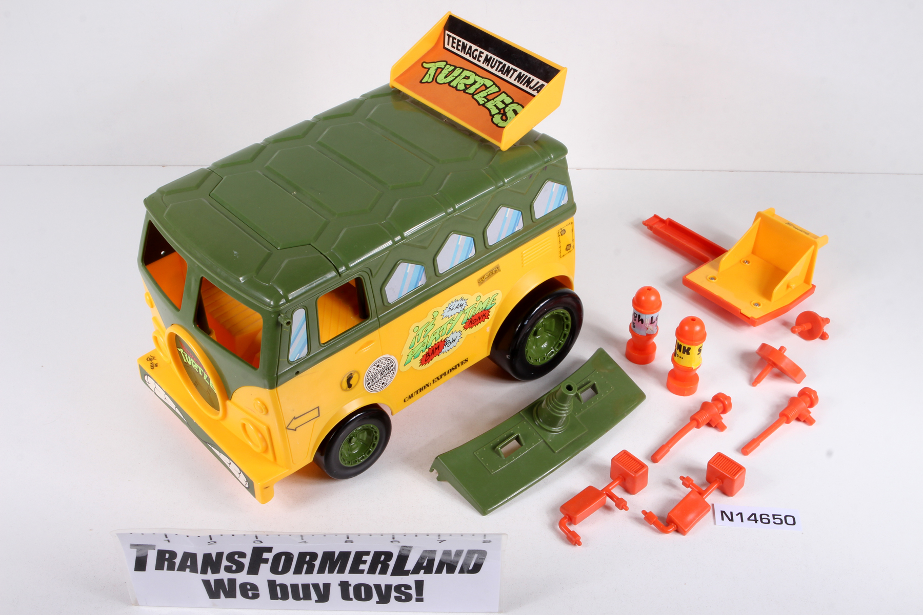 Complete Teenage Mutant Ninja Turtles (TMNT)® Original Toyline Vehicles ...