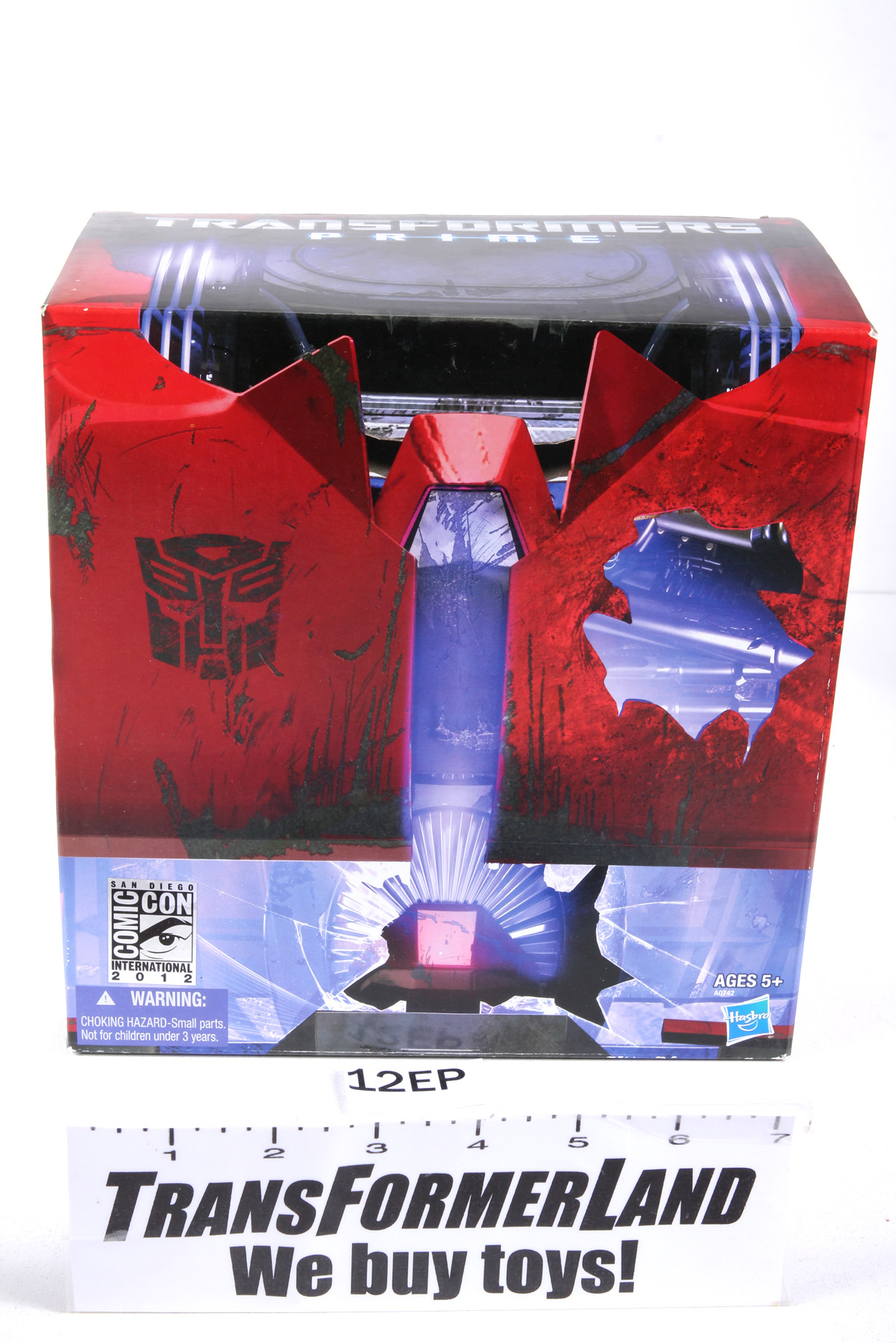 Packaged, not sealed Transformers® Prime Deluxe Class Rust in Peace ...