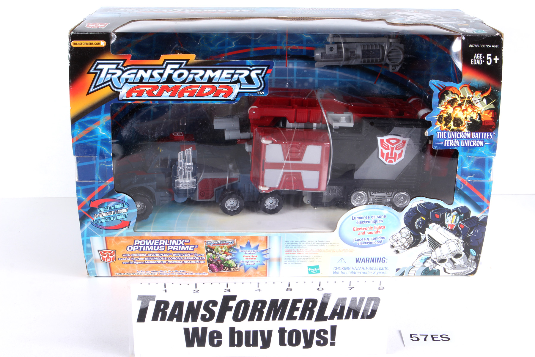 Sealed Transformers® Armada Super Class Powerlinx Optimus Prime with ...