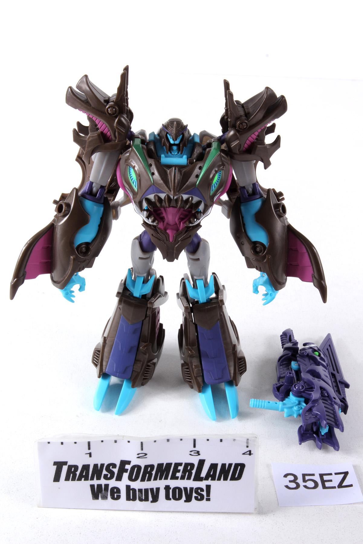 Complete Transformers® Prime Voyager Class Sharkticon Megatron SKU ...