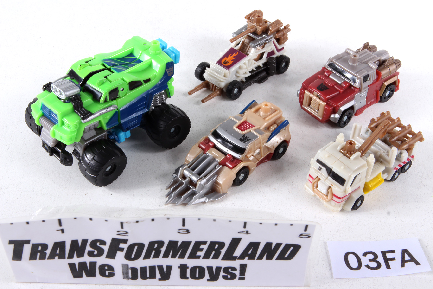 Complete Transformers® Power Core Combiners Combiner 5-packs Mudslinger ...