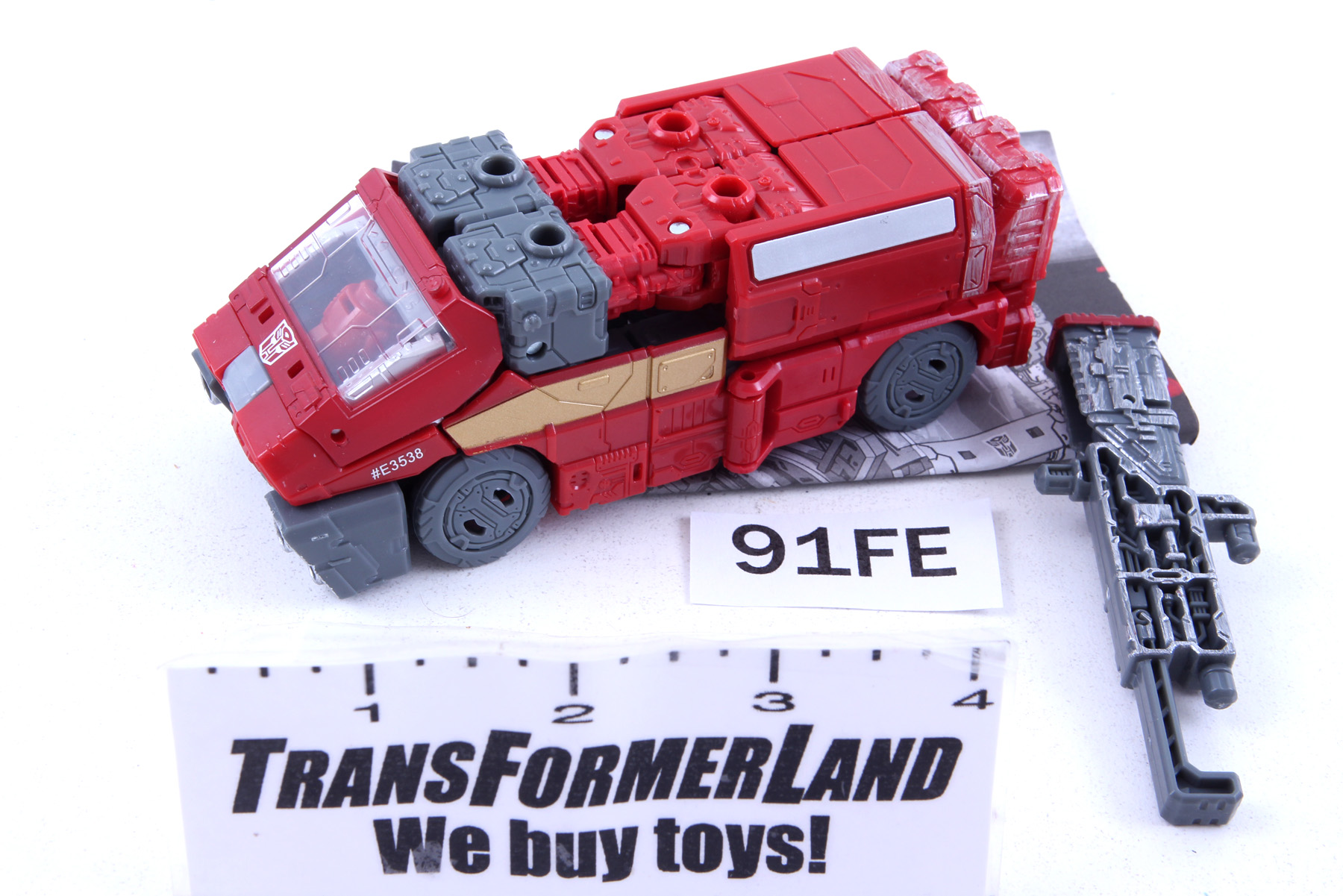 Complete Transformers® War for Cybertron - Siege Deluxe Class Ironhide ...