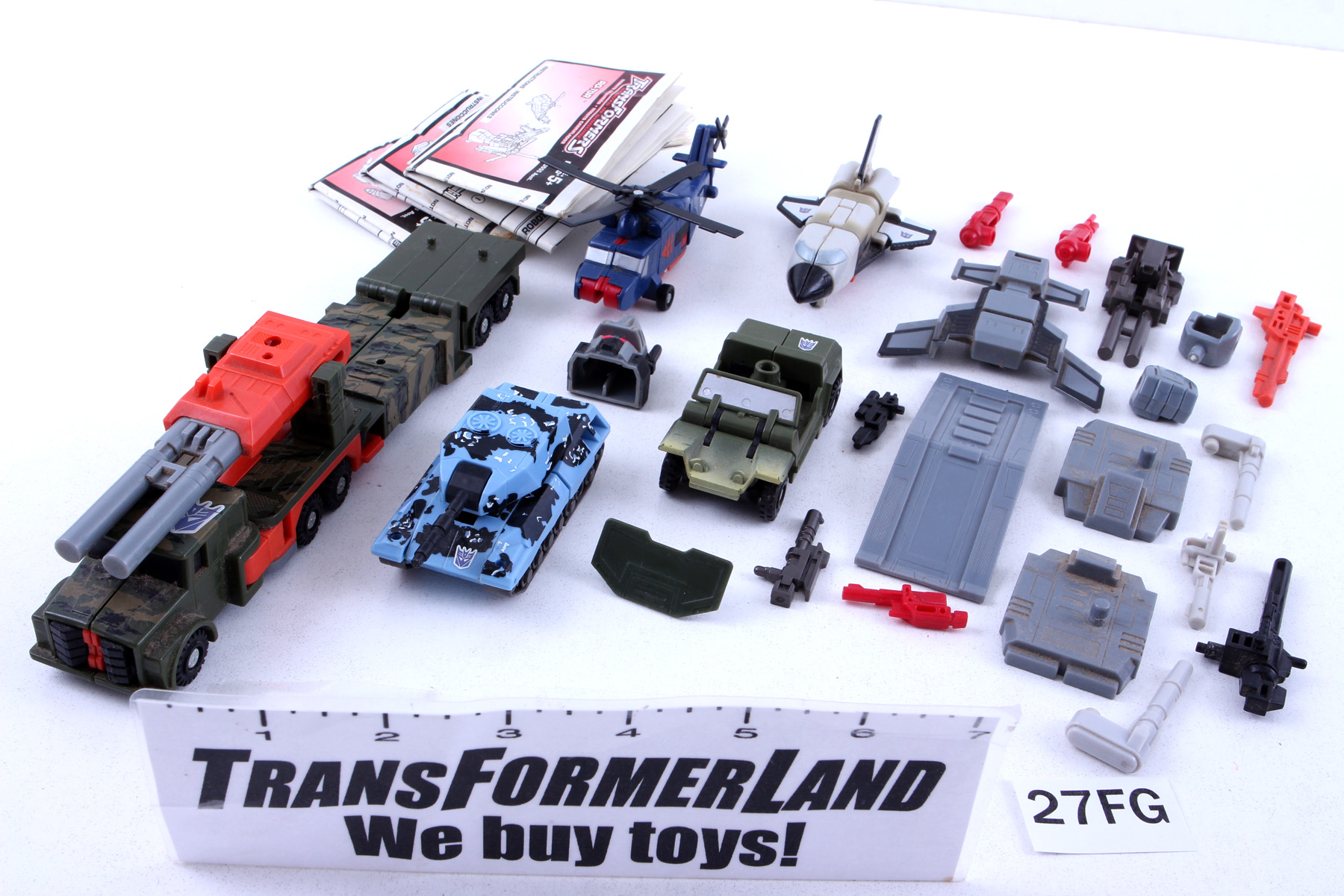 Complete Transformers® Robots in Disguise (RID) Combiners Ruination SKU ...