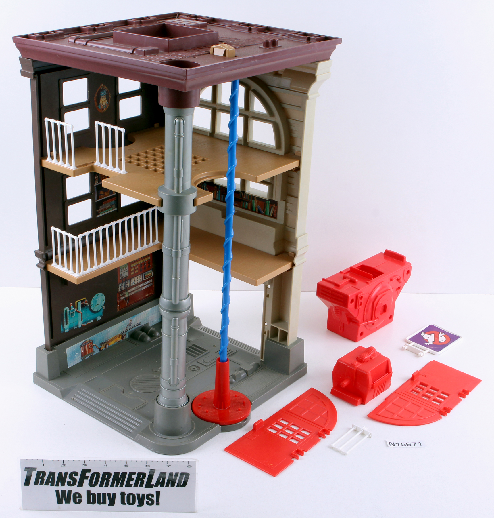 Complete Ghostbusters® The Real Ghostbusters Playsets Fire Station ...