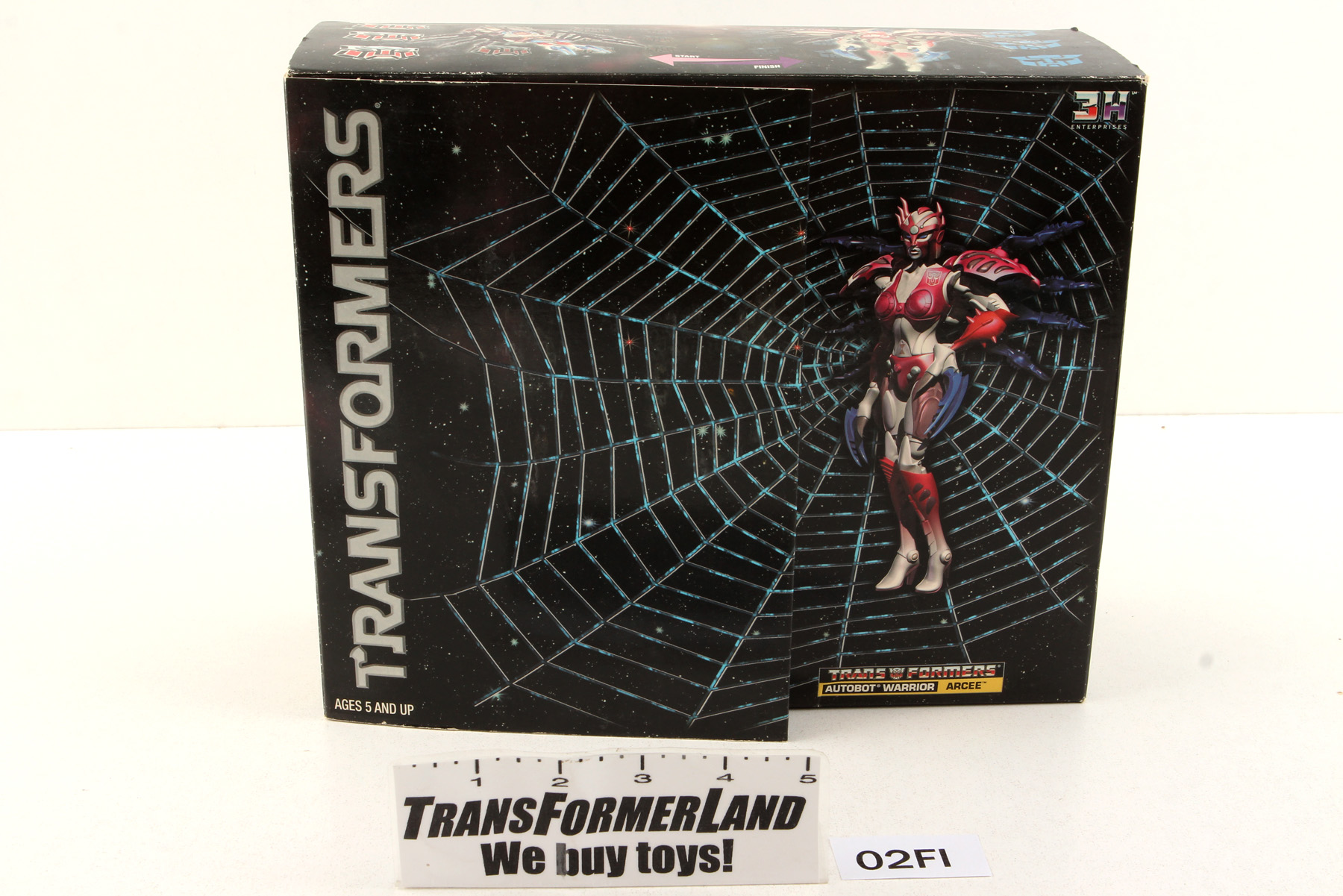 Packaged, not sealed Transformers® BotCon / OTFCC / Timelines Convention Figures Arcee SKU ...