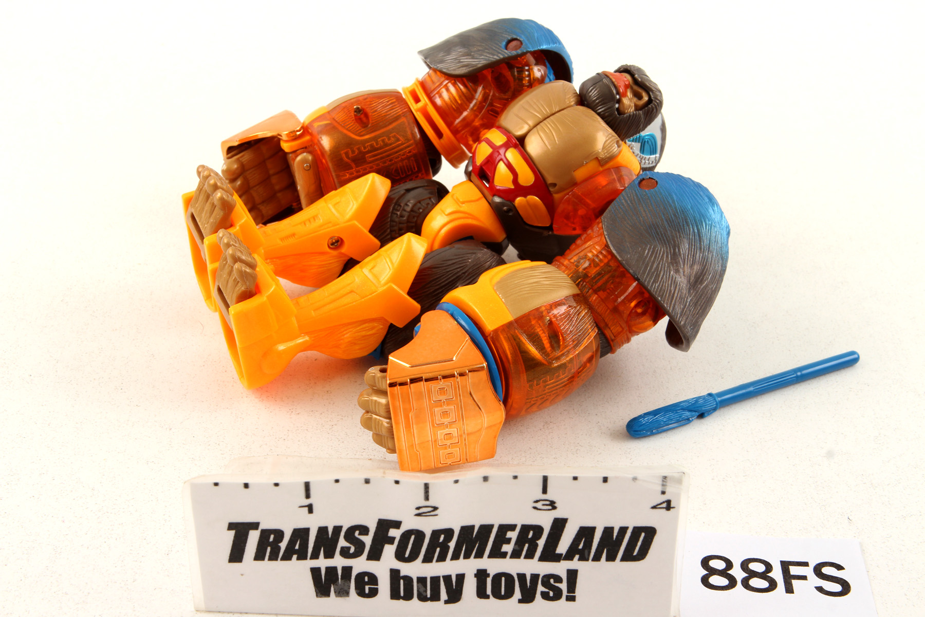 Complete Transformers® Beast Machines Mega Class Blast Punch Optimus ...