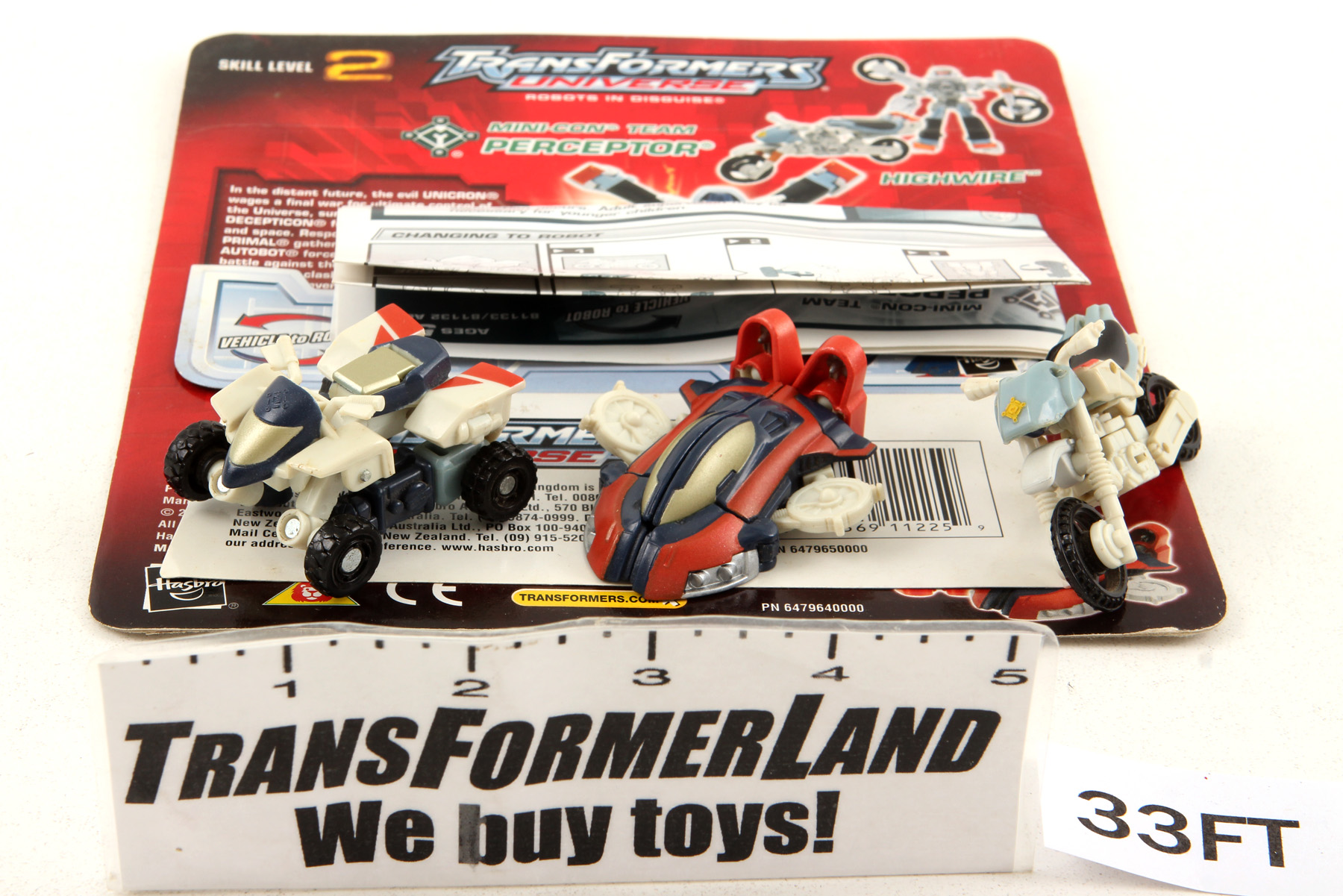 Transformers® Universe Basic Class Perceptor SKU 388246 ...