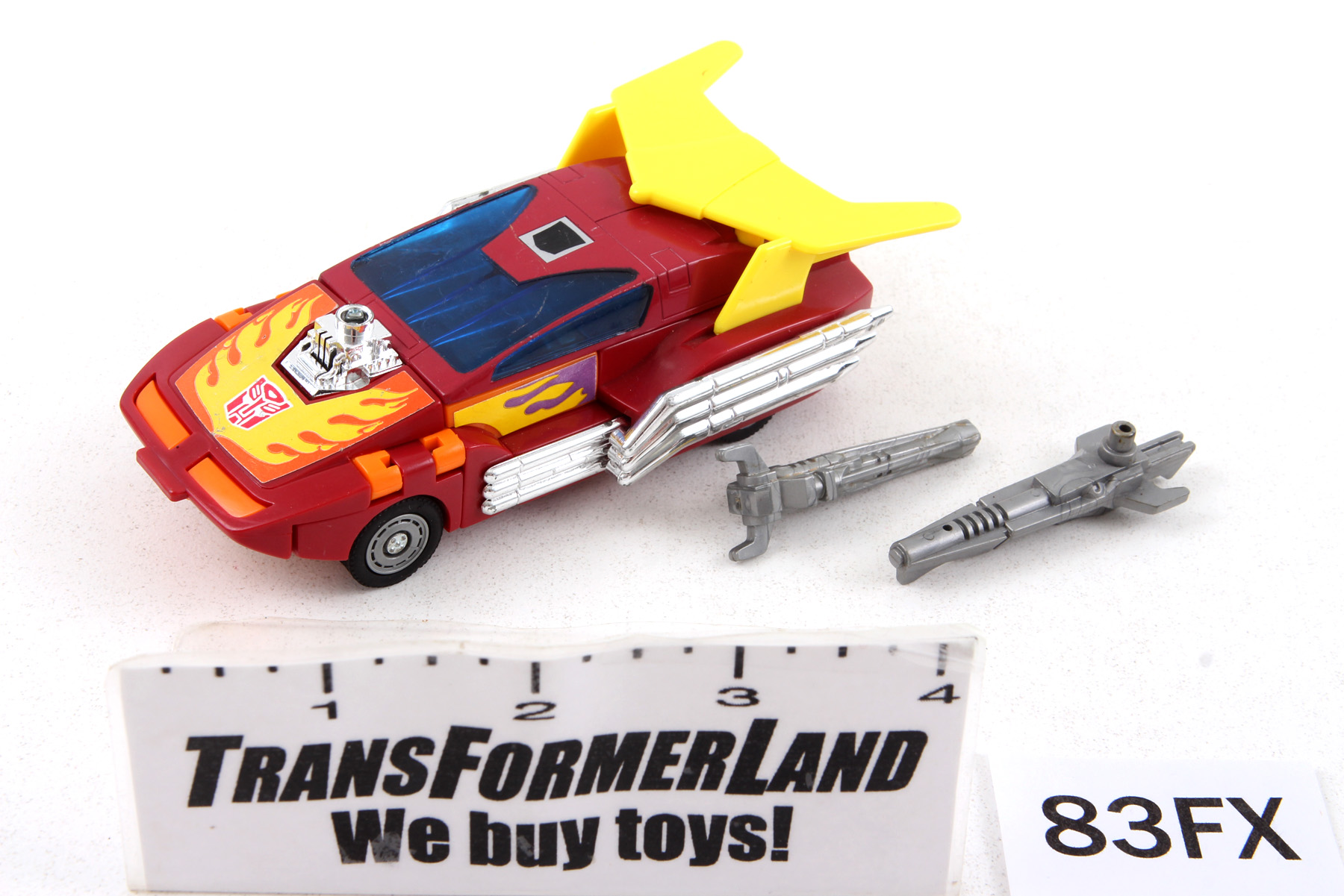 Complete Transformers® G1 Hot Rod SKU 388453 | Transformerland.com ...