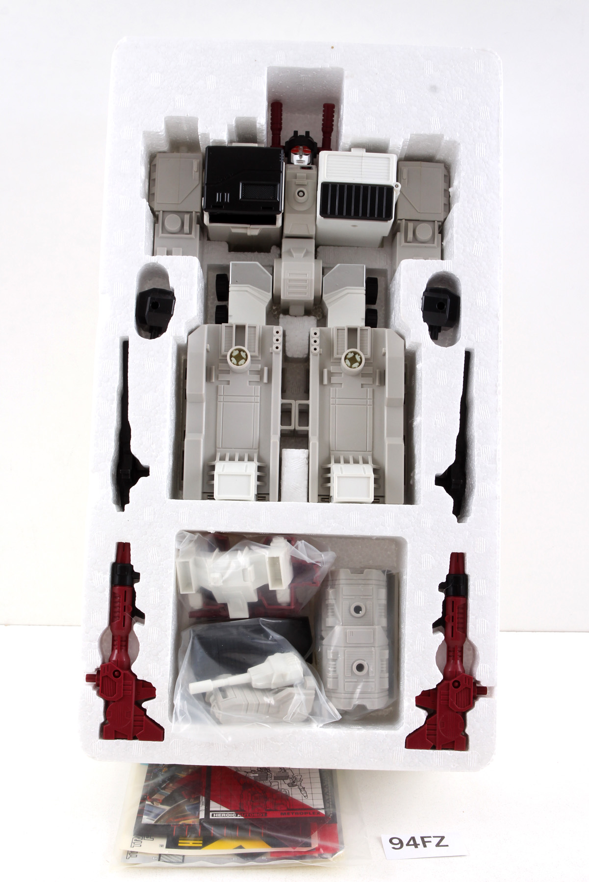 Packaged, not sealed Transformers® G1 Metroplex SKU 388646 ...
