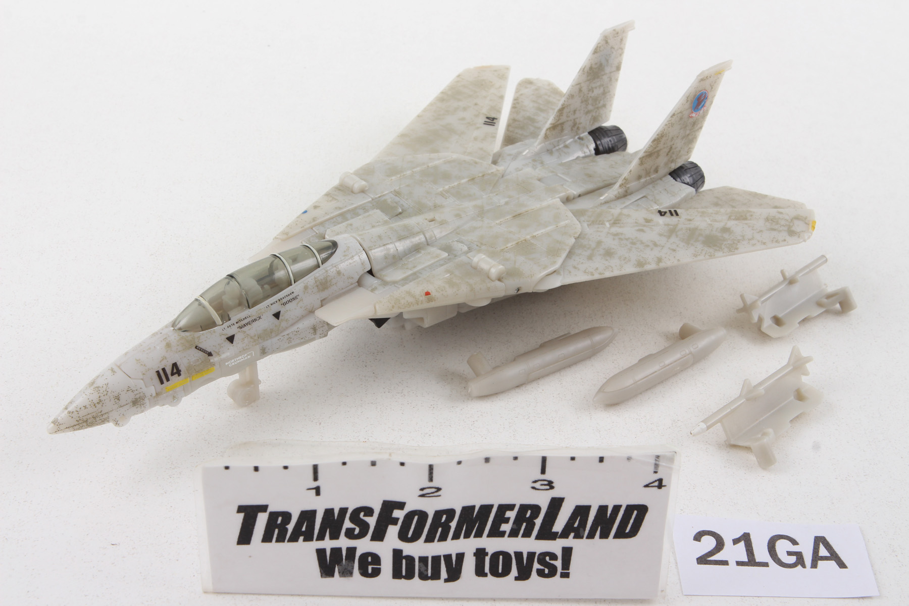 Complete Transformers® Collaborative Voyager Class Maverick (Top Gun ...