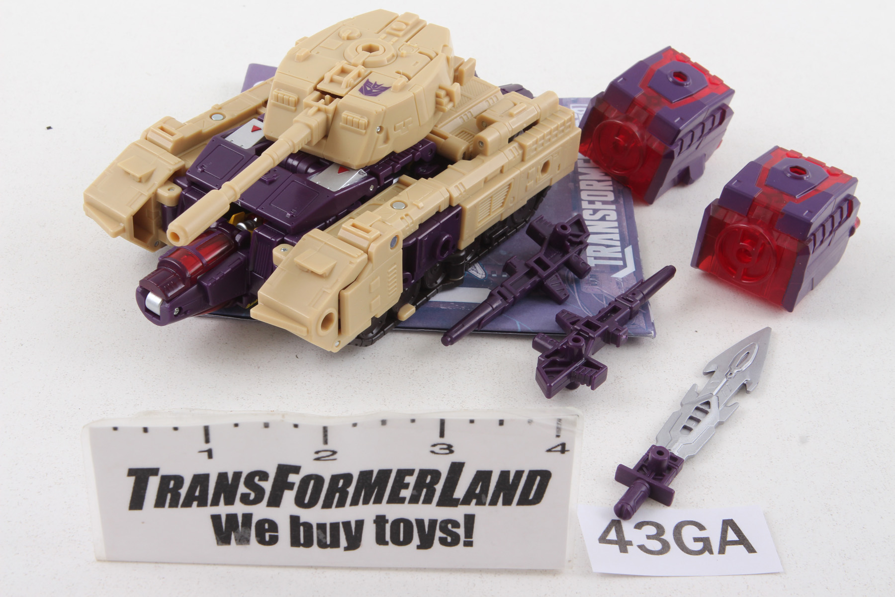 Complete Transformers® Legacy (Generations) Leader Class Blitzwing SKU ...