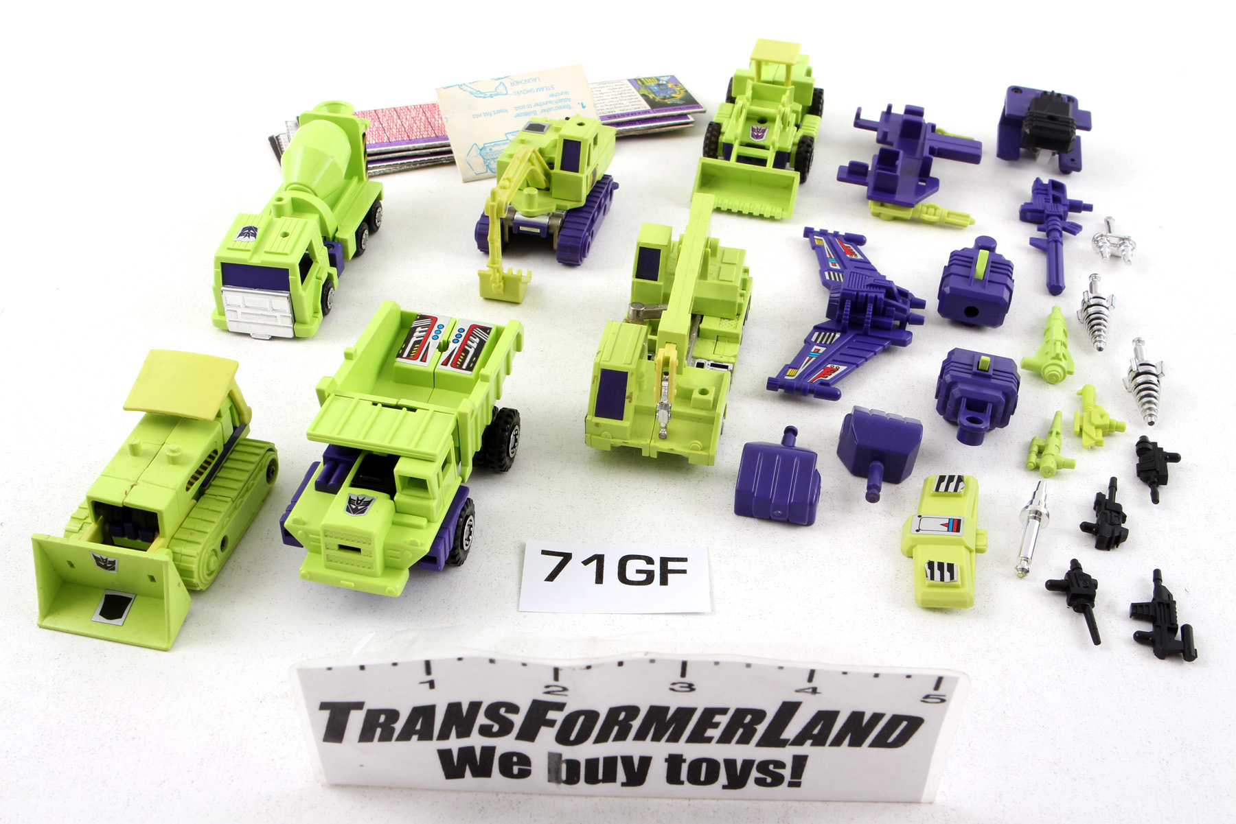 Complete Transformers® G1 Devastator SKU 389686 | Transformerland.com ...