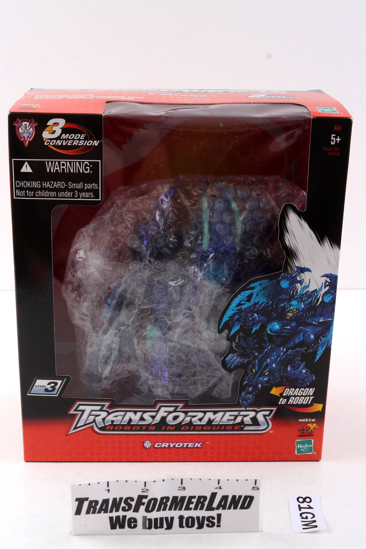Packaged, not sealed Transformers® Robots in Disguise (RID) Ultra Class ...