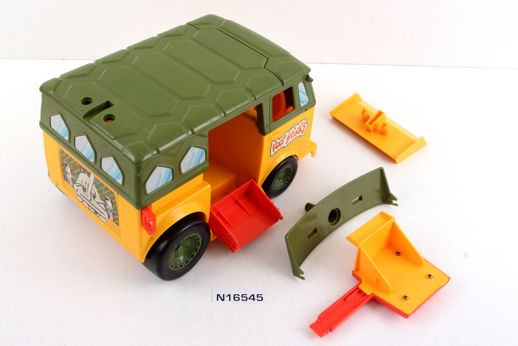 Complete Teenage Mutant Ninja Turtles (TMNT)® Original Toyline Vehicles ...