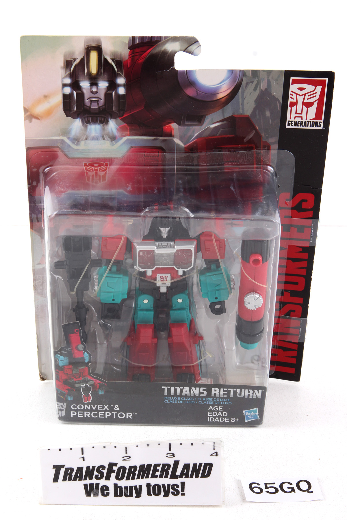 Sealed Transformers® Generations - Titans Return Deluxe Class Perceptor ...