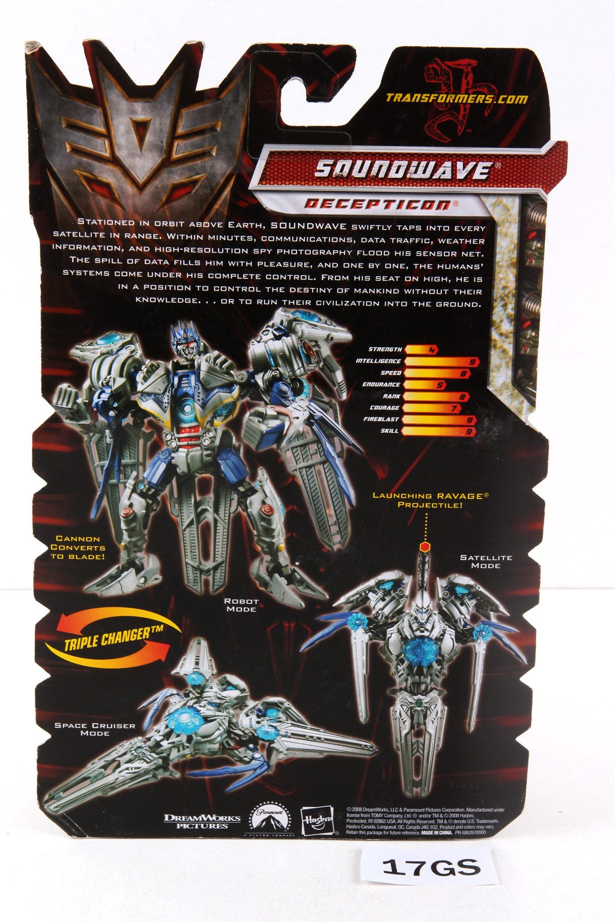 Sealed Transformers® Movie - Revenge of the Fallen (ROTF) Deluxe Class ...