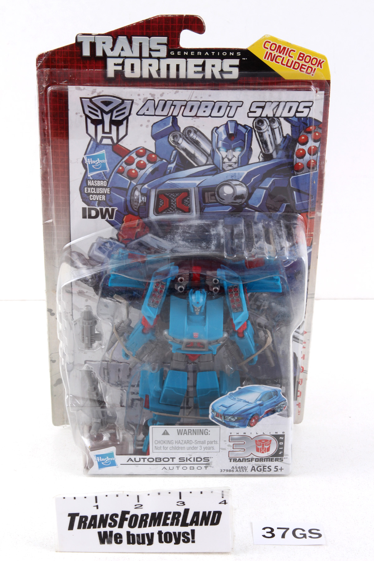 Sealed Transformers® Generations Deluxe Class Autobot Skids SKU 391631 ...