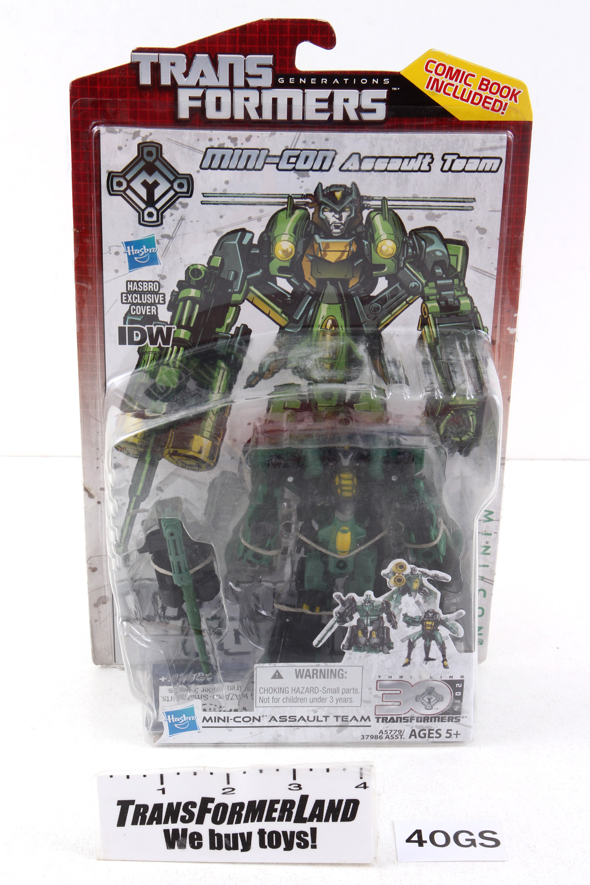 Sealed Transformers® Generations Deluxe Class Mini-Con Assault Team SKU ...