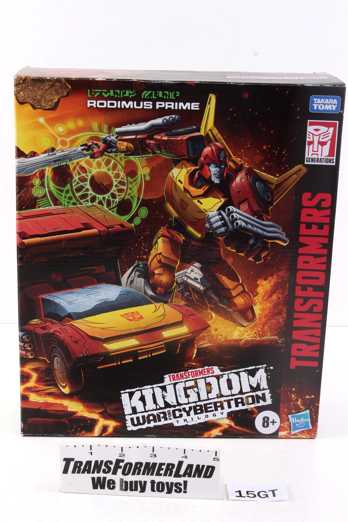 Sealed Transformers® War for Cybertron - Kingdom Commander Class ...