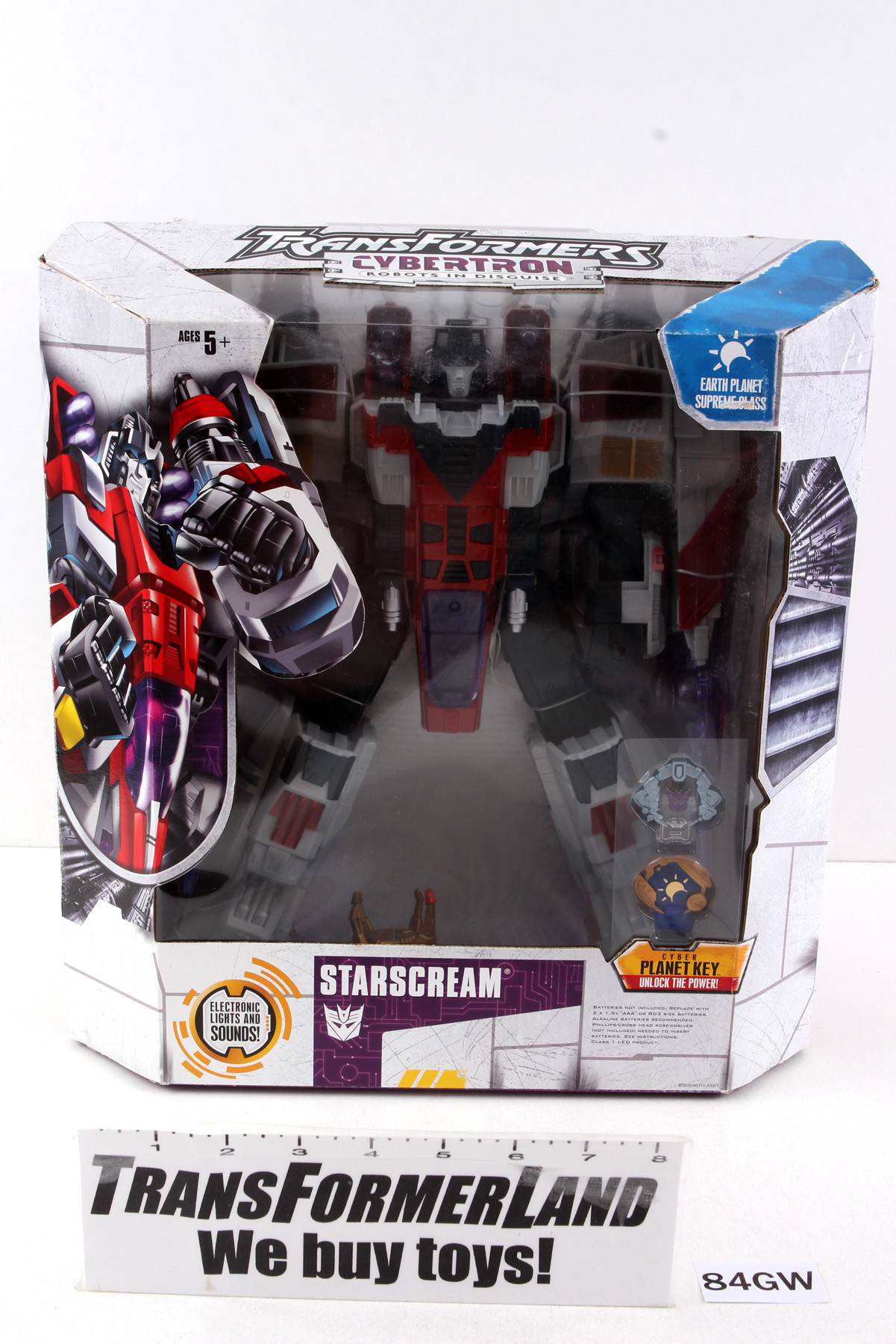 Sealed Transformers® Cybertron Supreme Class Starscream SKU 392110 ...