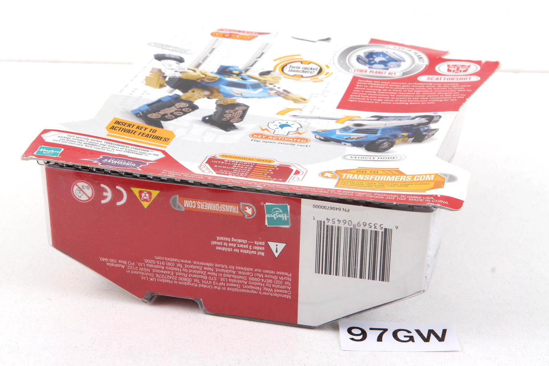 Sealed Transformers® Cybertron Scout Class Scattorshot SKU 392094 ...