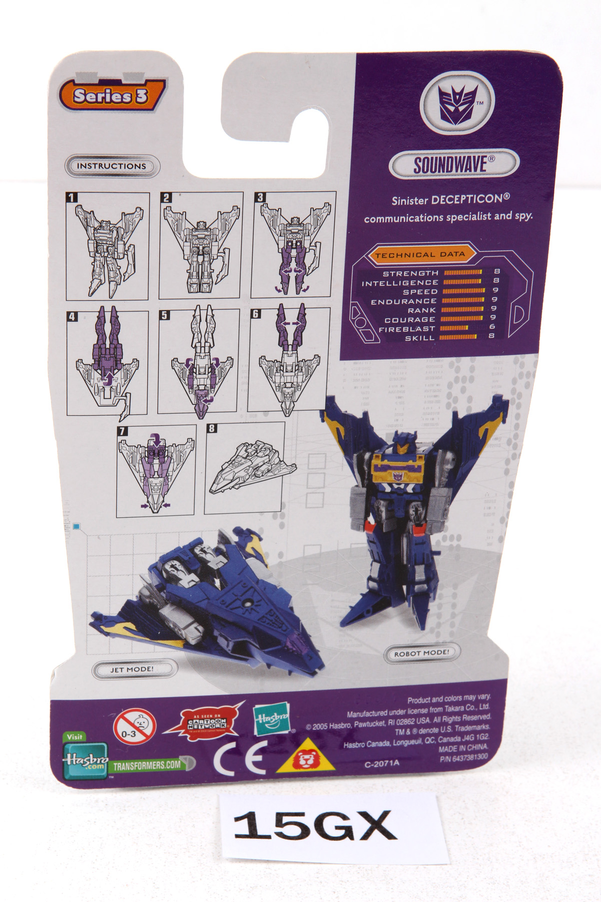 Sealed Transformers® Cybertron Legends Class Soundwave SKU 392086 ...