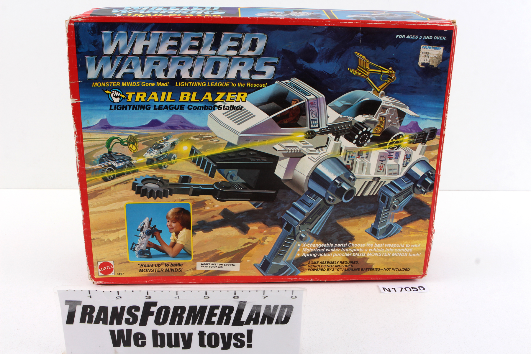 Packaged, not sealed Wheeled Warriors® Motorized Walkers Trail Blazer ...