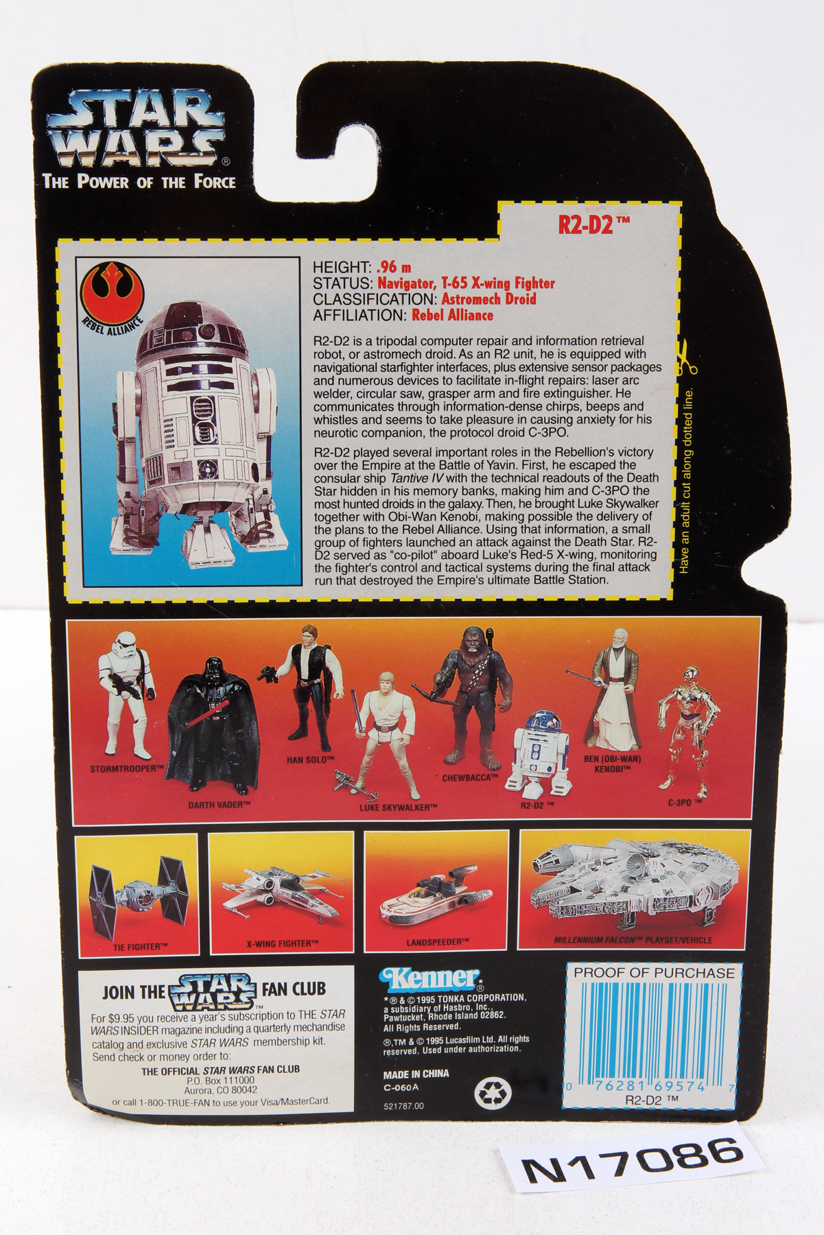 Sealed Star Wars® Power of the Force (POTF2) Action Figures R2D2 with ...