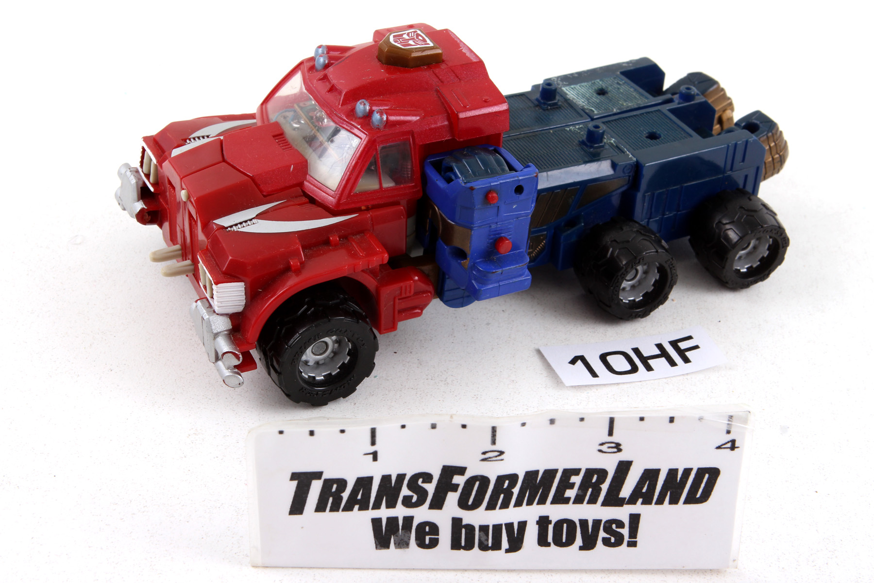Transformers® Armada Super Class Optimus Prime with Sparkplug Optimus ...