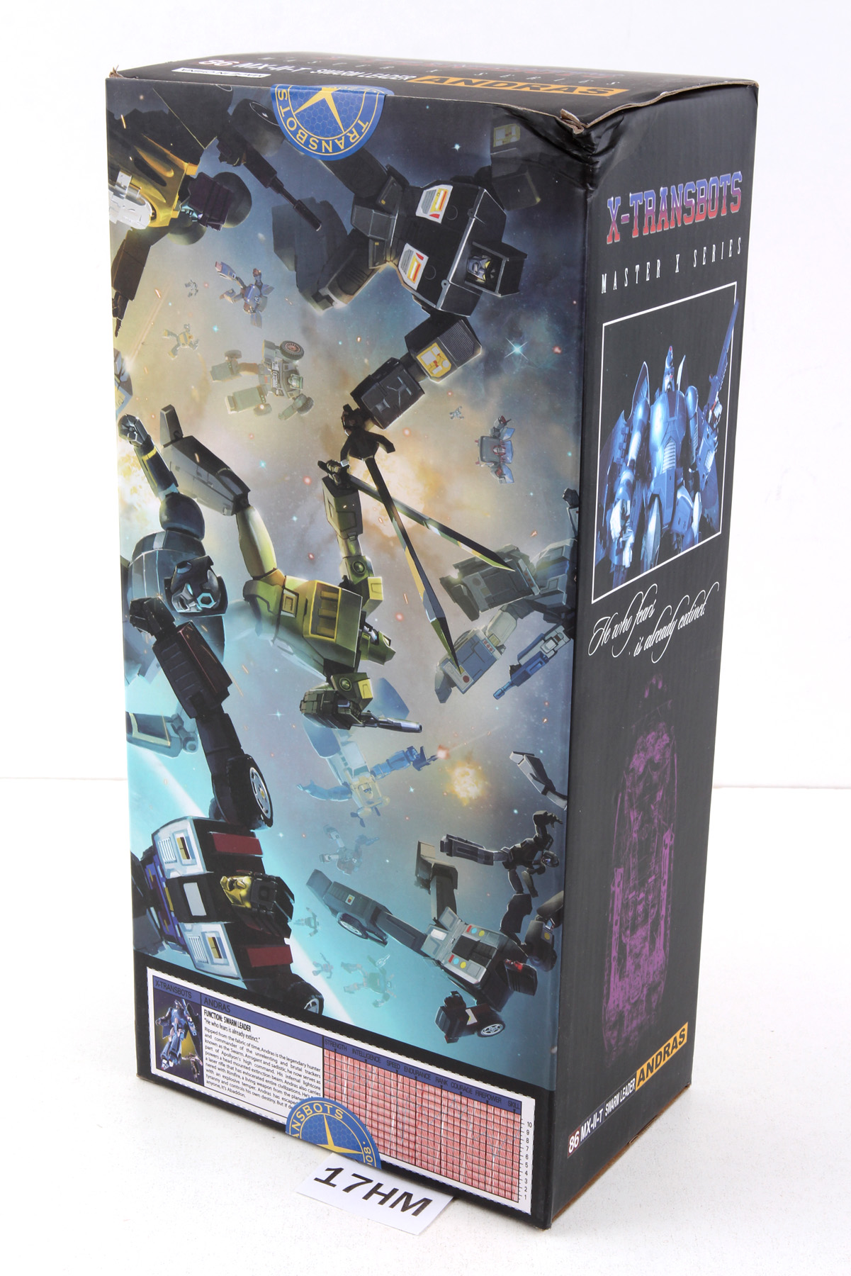 Sealed 3rd Party Transforming Figures® X-Transbots Masterpiece Andras ...