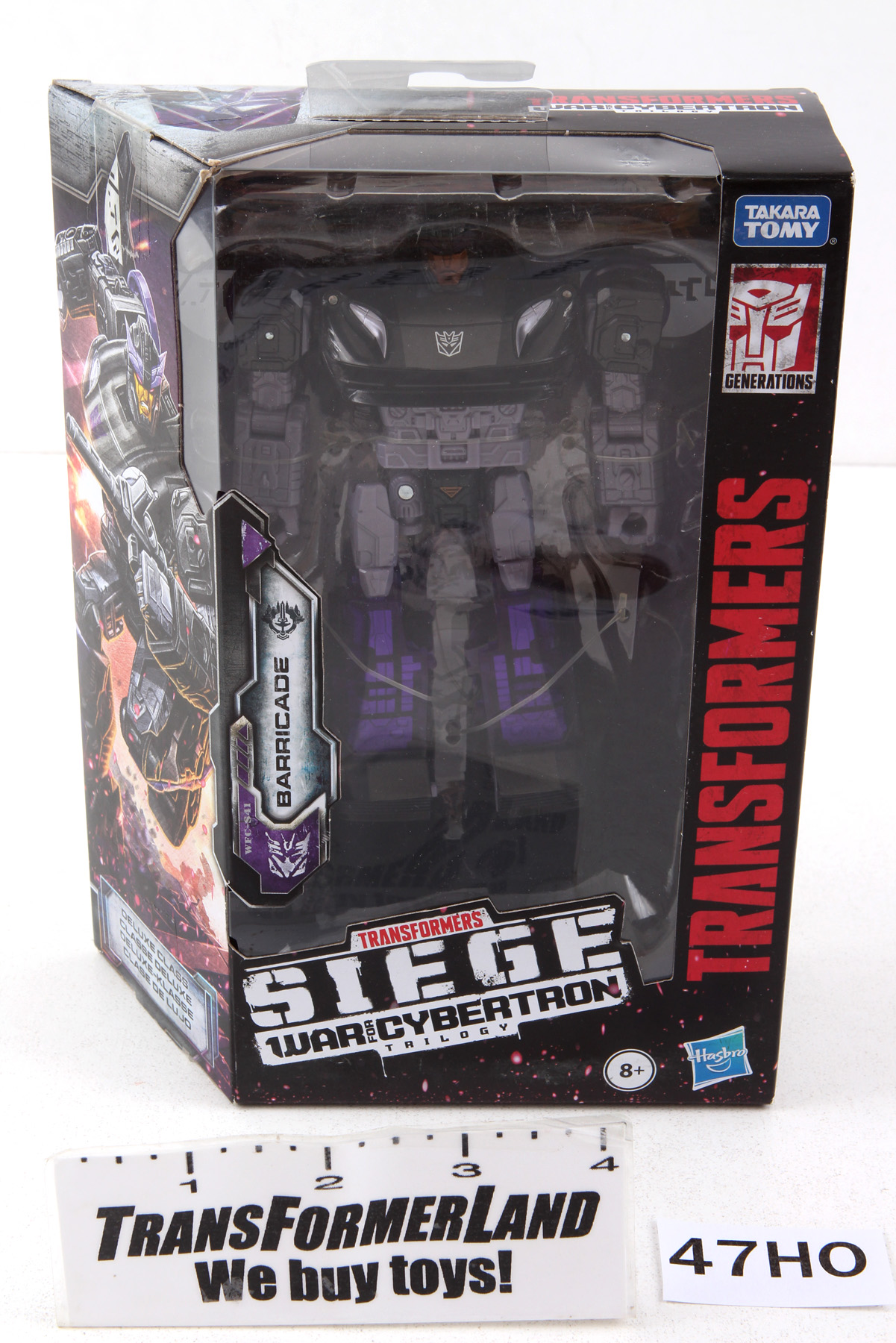 Sealed Transformers® War for Cybertron - Siege Deluxe Class Barricade ...