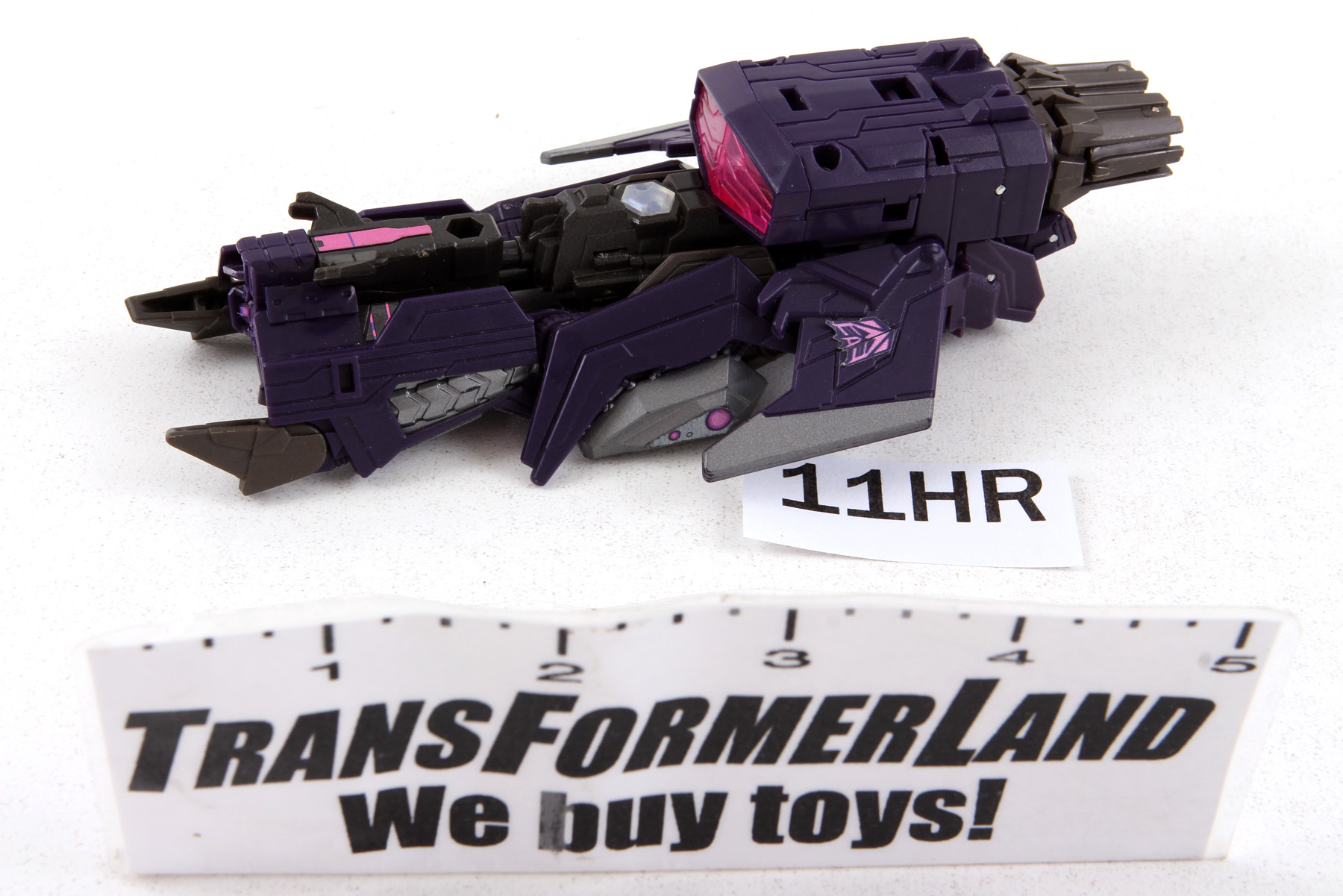 Complete Subset Transformers® Prime (Japan) Deluxe Class Shockwave SKU ...