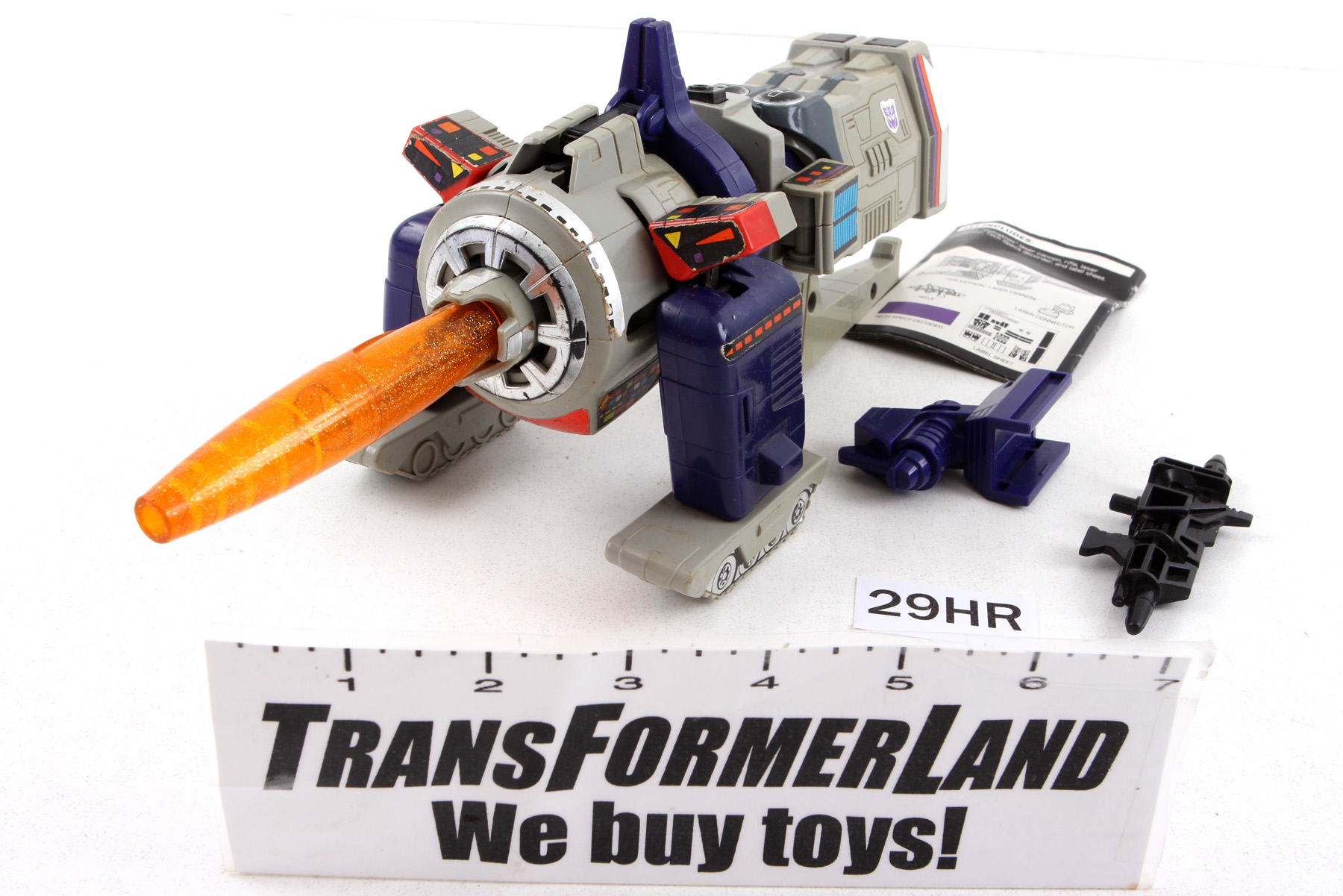 Complete Transformers® G1 Galvatron SKU 395014 | Transformerland.com ...