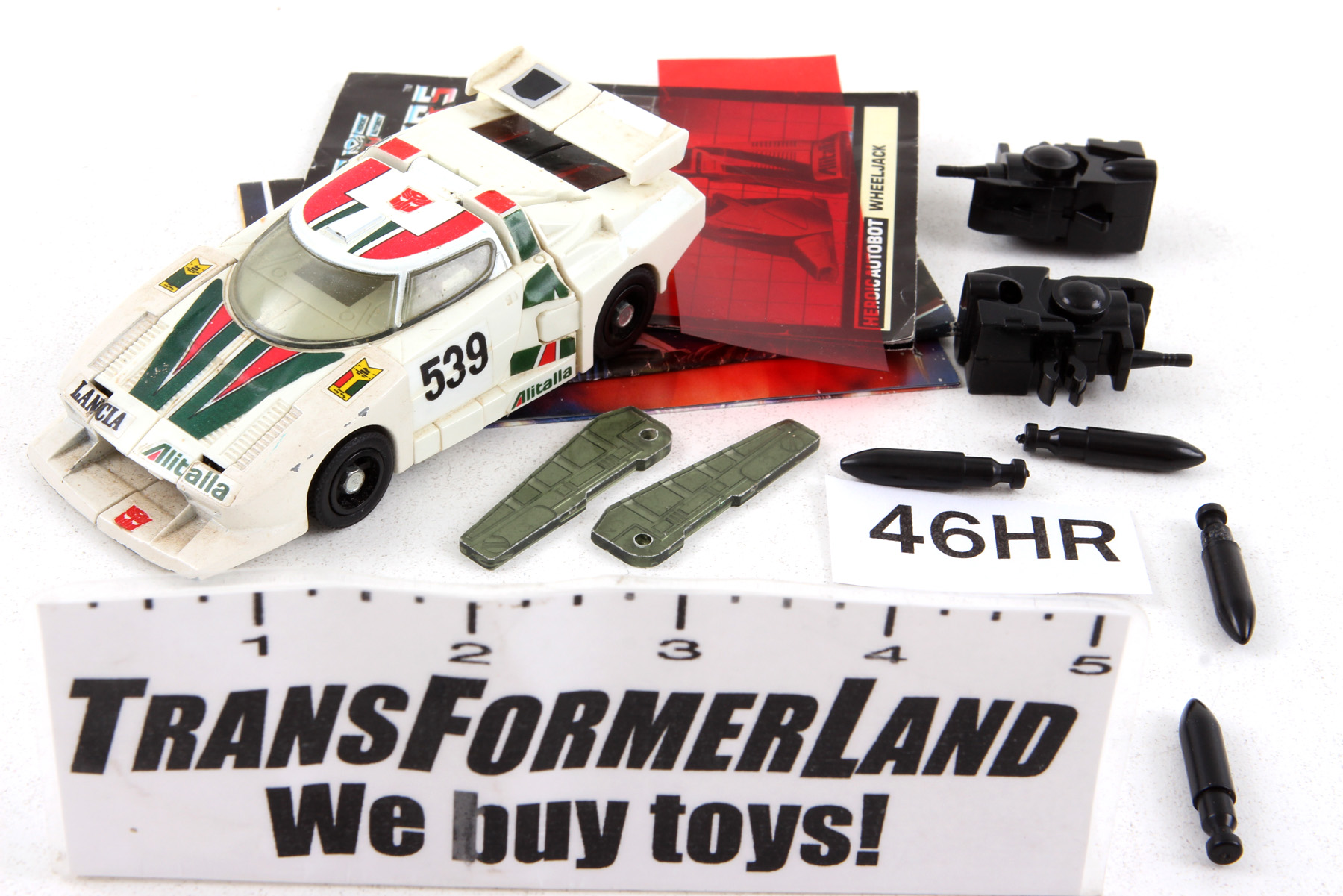 Complete Transformers® G1 Wheeljack SKU 394970 | Transformerland.com ...