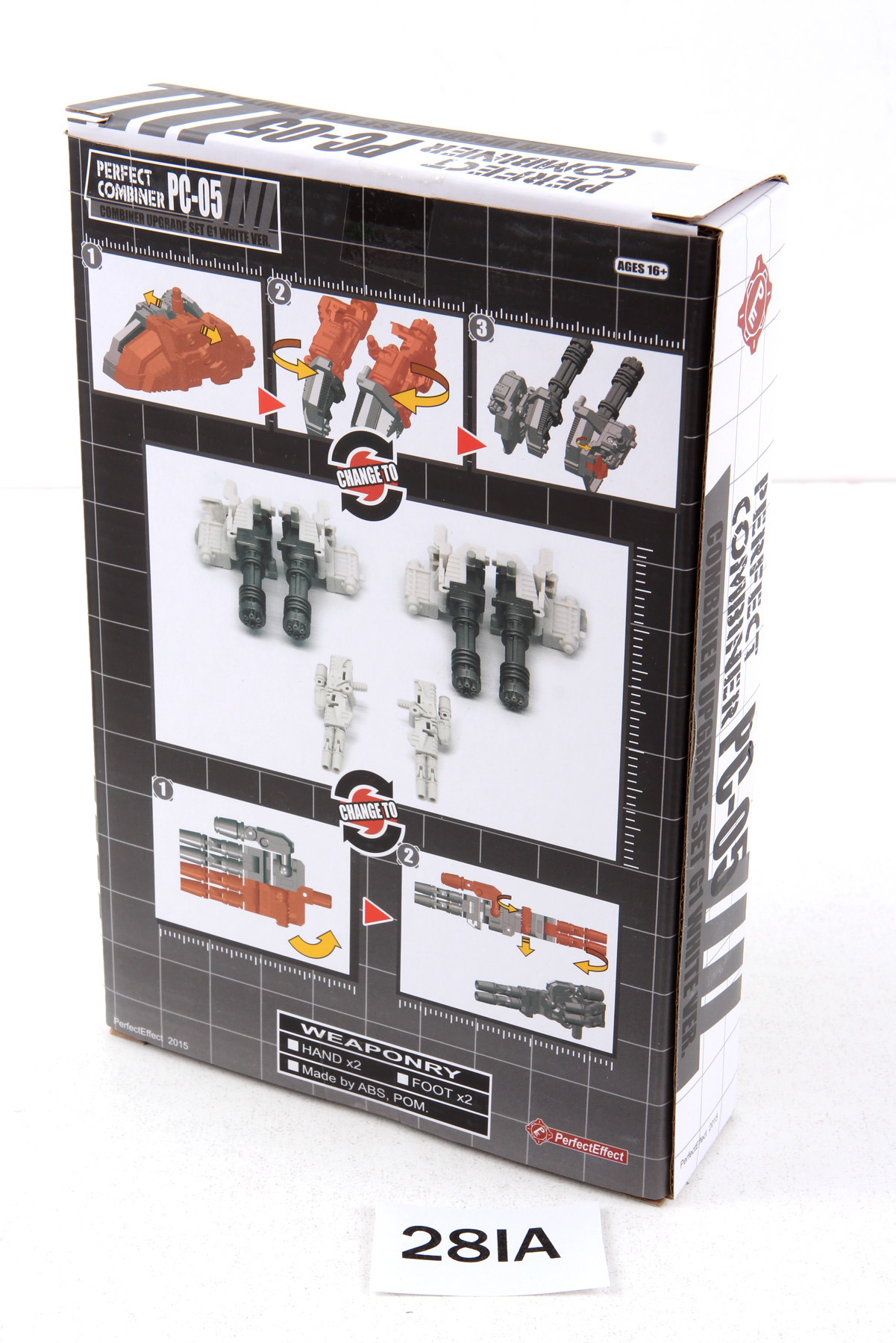 Packaged, not sealed 3rd Party Transforming Figures® Perfect Effect ...