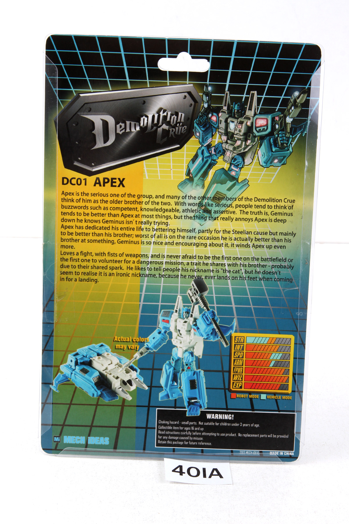 Packaged, not sealed 3rd Party Transforming Figures® MECH iDEAS Basic ...
