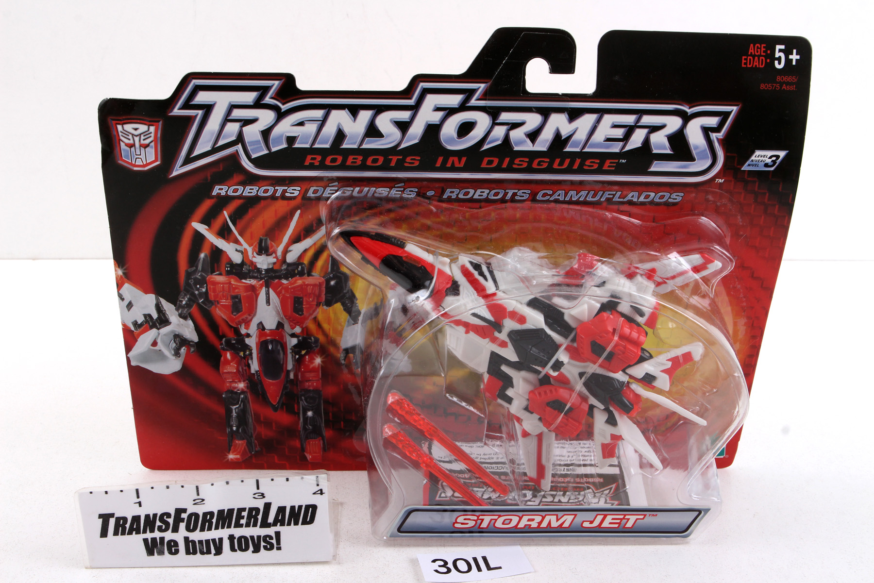 Sealed Transformers® Robots in Disguise (RID) Deluxe Class Storm Jet ...