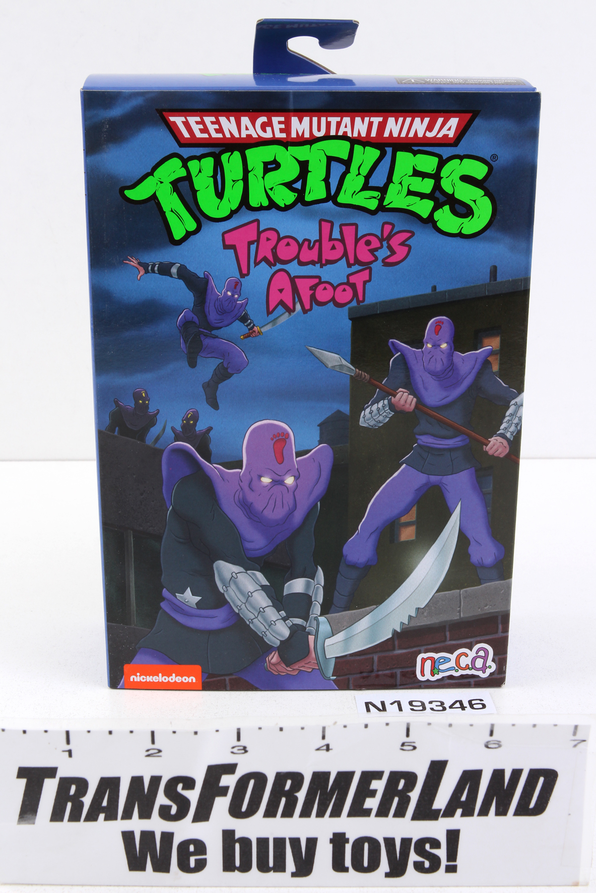 Sealed Teenage Mutant Ninja Turtles (TMNT)® NECA Teenage Mutant Ninja ...