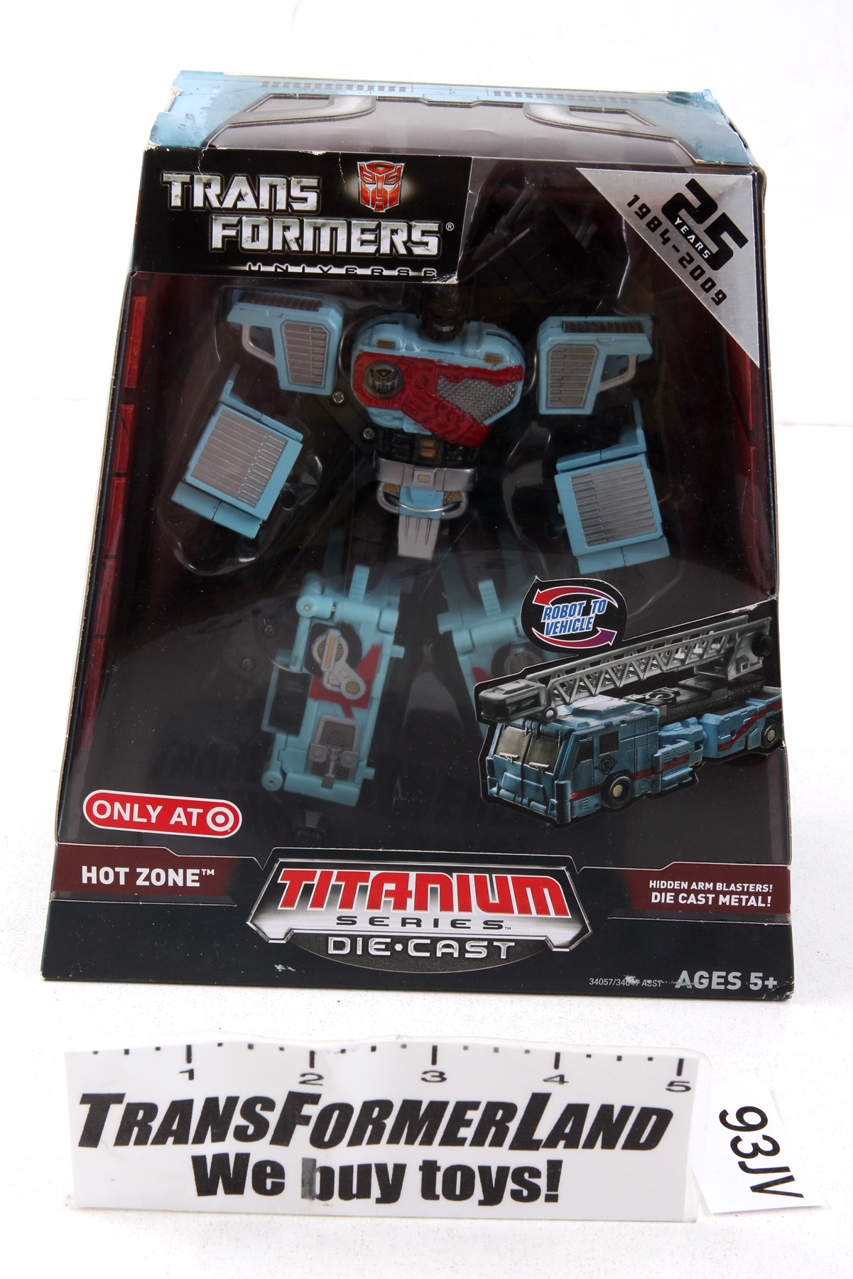 Sealed Transformers® Titanium 6 Inch Cybertron Heroes Hot Zone ...