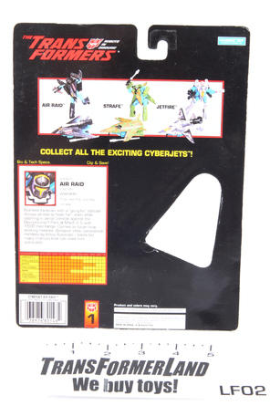Transformers® G2 Cyberjets Air Raid Package SKU 313059 ...