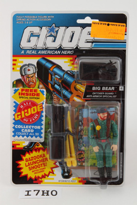 Action Figures Big Bear (G.I. Joe, A Real American Hero (ARAH), G.I ...