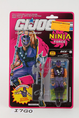 Ninja Force Dice (G.I. Joe, A Real American Hero (ARAH), Cobra ...