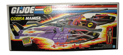 Vehicle and Driver Sets Mamba with Gyro Viper (G.I. Joe, A Real ...