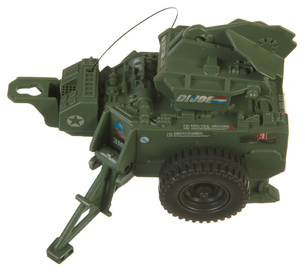 Vehicle and Driver Sets Mobile Missile System (MMS) with Hawk (G.I. Joe ...