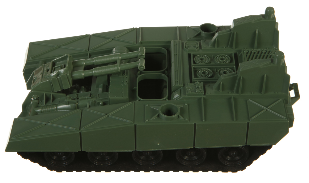 Vehicle and Driver Sets Toss 'N Cross Bridge Layer with Tollbooth (G.I ...