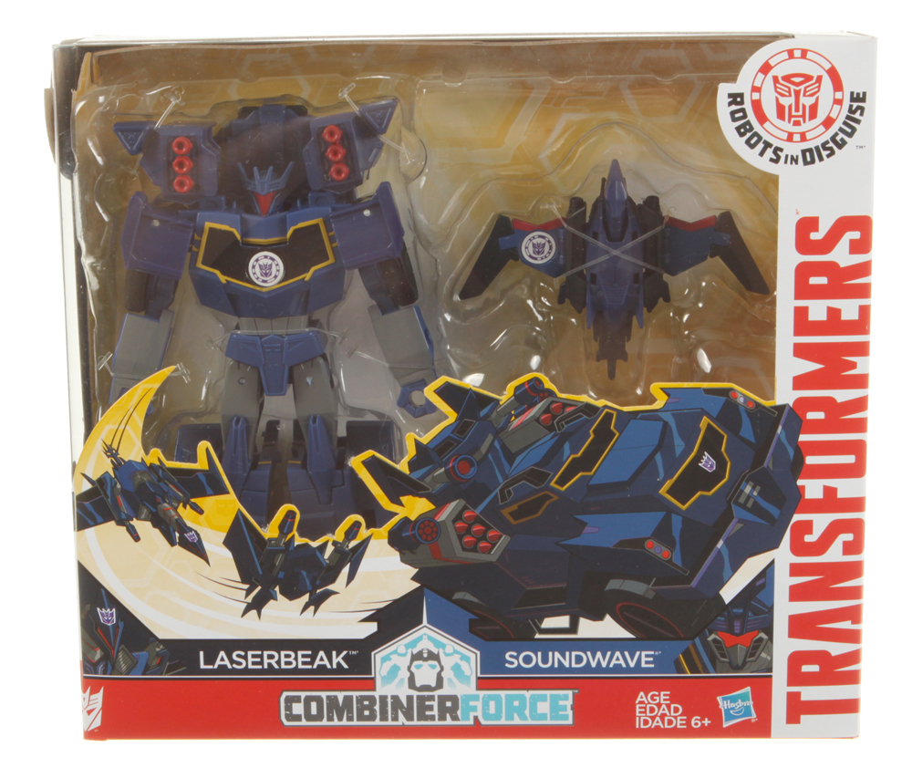 Activator Combiners Laserbeak and Soundwave (Transformers, Robots in ...