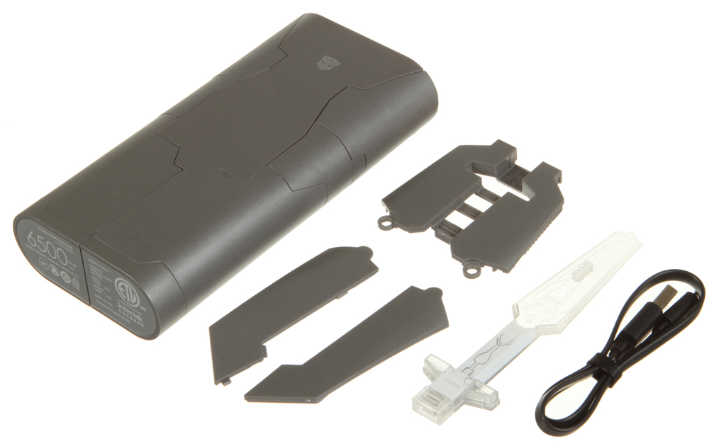 Device Label Optimus Prime Converting Power Bank (Transformers ...