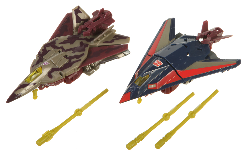 Deluxe Class Air Raid & Wind Sheer (Transformers, Universe, Autobot vs ...