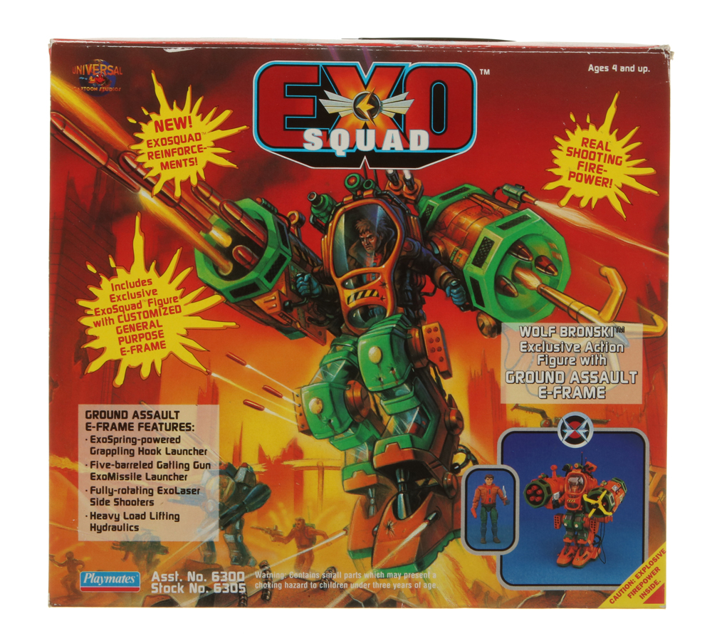 General Purpose E-Frames Wolf Bronski with Ground Assault E-Frame ...