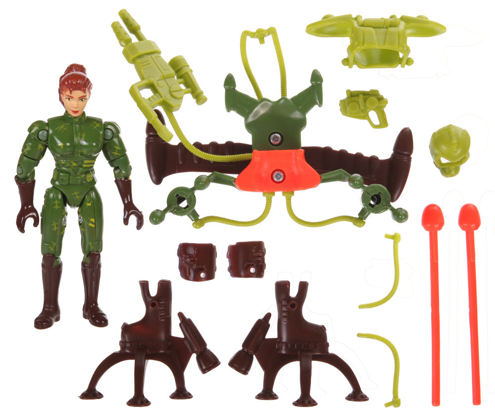 Jump Troops Second Lieutenant Colleen O'Reilly with Rapid Recon E-Frame ...